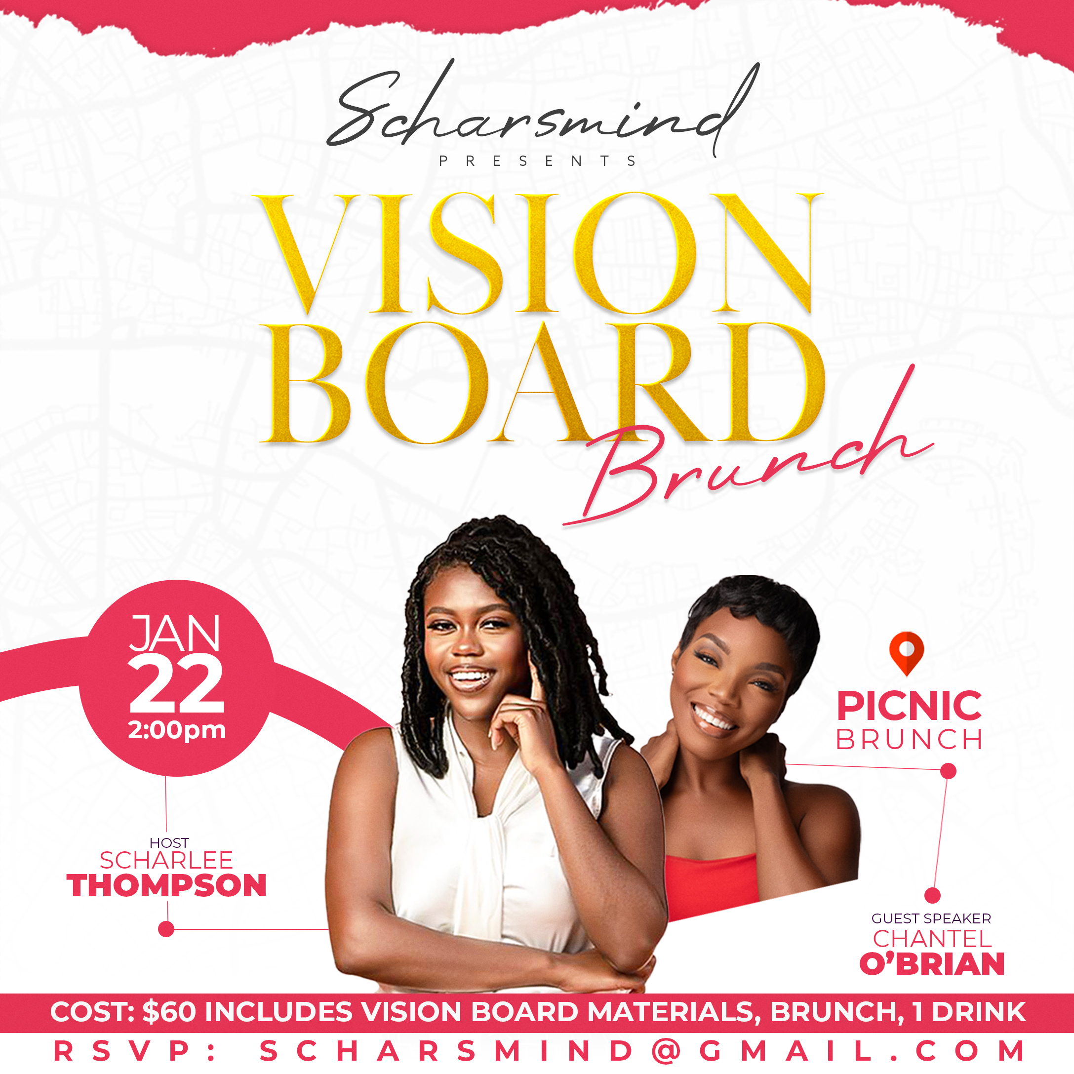 Vision Board Brunch – Schar's Mind